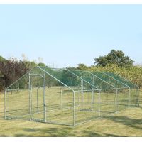 Quality 3x6x2m Chicken Run Kennel Chicken Run Walk In Pet Cage Coop For Dog Rabbit Hen for sale