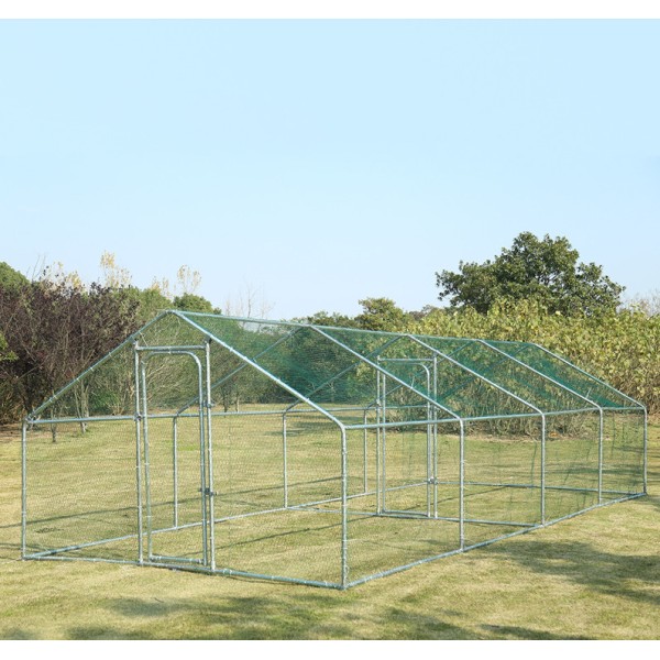 Quality 3x6x2m Chicken Run Kennel Chicken Run Walk In Pet Cage Coop For Dog Rabbit Hen Cage Pen for sale