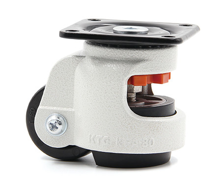 Quality nylon6 adjustable Retractable Leveling Casters 340kg For Testing Equipment for sale