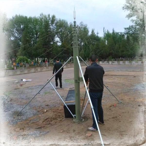 Quality Portable Lightweight Winch Up Telescopic TV Antenna for sale