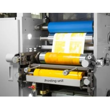 Quality 4 Color Roll Flexo Label Printing Machine 320mm 80m/Min#±0.1mm Accuracy Label for sale