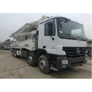 Quality Actros 6x4 Concrete Pumper Truck 50 Meters Wear Resistant Durable for sale
