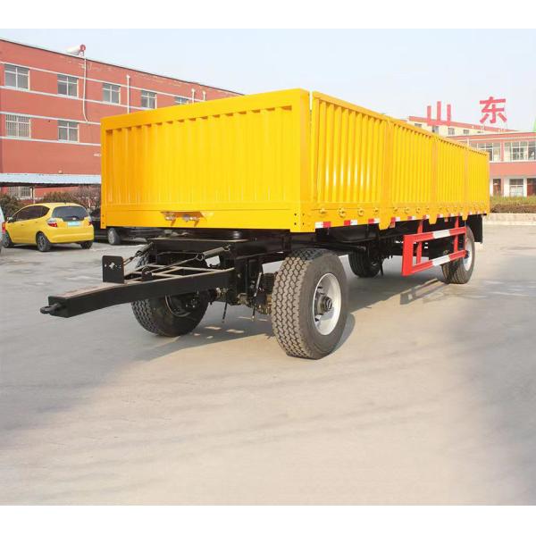 Quality Three Axle Box Semi Trailer With Anti-lock Function for sale
