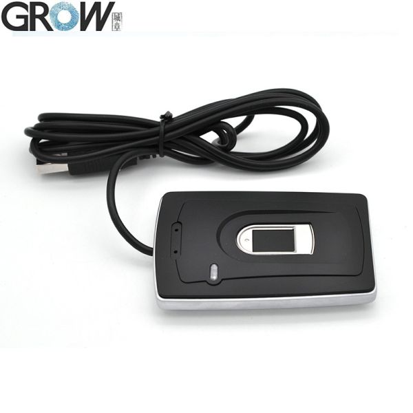Quality GROW R106 ISO ANSI Standard Biometric Desktop Capacitive USB Fingerprint Reader for sale