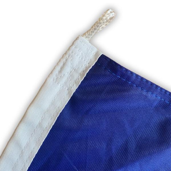 Quality 2x3 Foot European Union Flag Shinning Polyester Canvas Header and Rope for sale