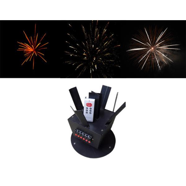 Quality IP55 High Voltage Electronic Ignition Double Wheel Fireworks Fountain Machine for sale