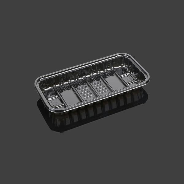 Quality Supermarket Clear 19*10*2.5cm Plastic Meat Packaging for sale