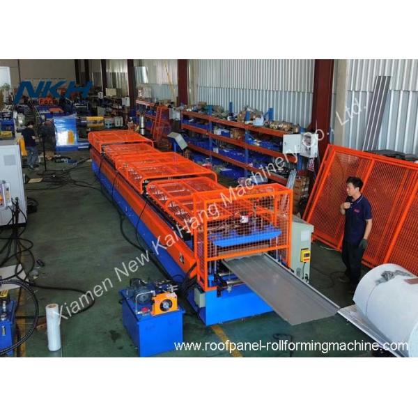 Quality Standing Seam Roof Panel Roll Forming Machine for GI Galaluminium Sheets for sale