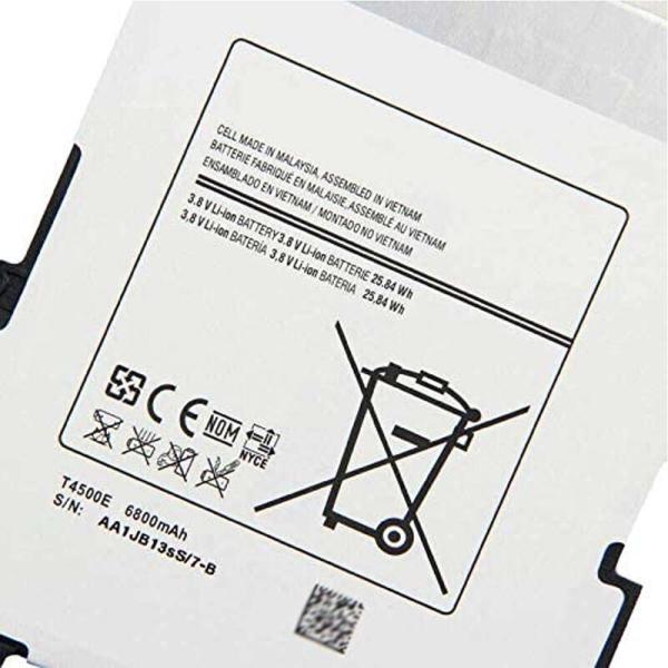 Quality GT P5210 P5200 T4500E 6800mAh Battery Replacement 220g for sale