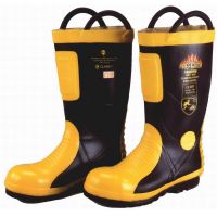China Marine SOLAS / MED CE Cerificate Rubber Fireman Boots Harvik 9687L factory