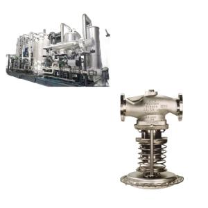 Quality Natural Gas Skid With Samson 41-23 Stainless Steel Self-Operated Pressure for sale