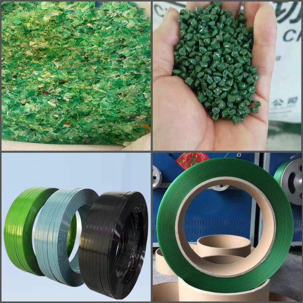 Quality 110mm Single Screw PET Strap Extrusion Line With PLC Control And Automatic for sale