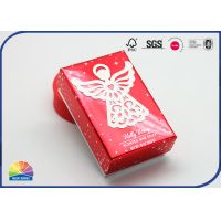 Quality Silver Paper Cardboard Box Present Packaging Customized UV Print for sale