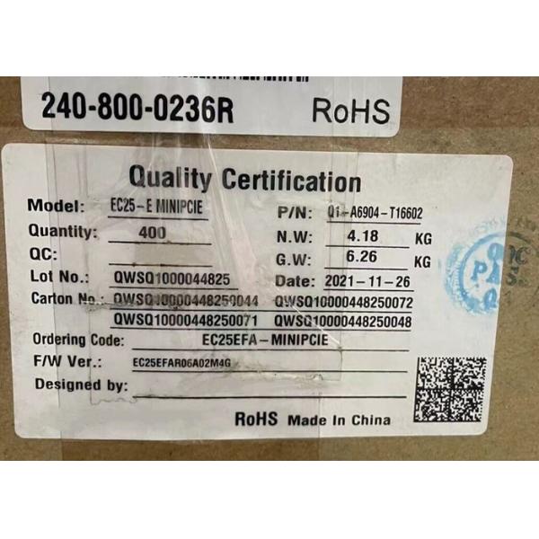 Quality Wireless Communication Module EC25EFA-MINIPCIE M2M-Optimized LTE Cat 4 Module for sale