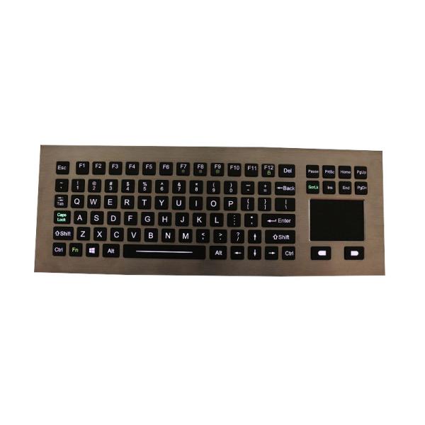 Quality Polymer Industrial Computer Keyboard 88 Keys IP67 Dynamic Waterproof Backlit for sale