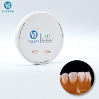 Quality 98x10mm White 1200MPA Dental Zirconia Blank For Lab for sale