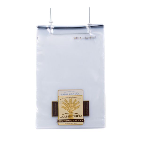 Quality Reusable Breathable Plastic Bread Bags Micro Perforated Recycled PP Bread Bag for sale