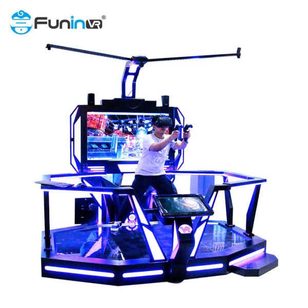 Quality 30PCS Movie VR Space Walk With 100KGS Rated Load Electric Crank Platform for sale