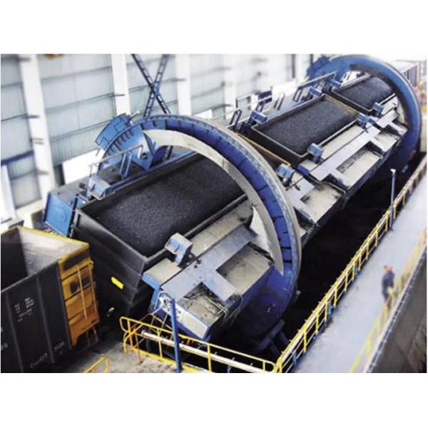 Quality Carbon Steel Wagon Tippler Unloading System For Coal Handling And Transporting for sale