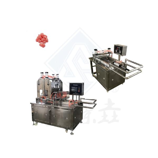 Quality High Productivity Colorful Round Square Candy Gummy Machine Jelly Candy Making for sale