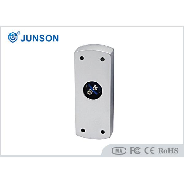 Quality Zinc Alloy Small Door Exit Button With Back Box , No / Com Contact for sale