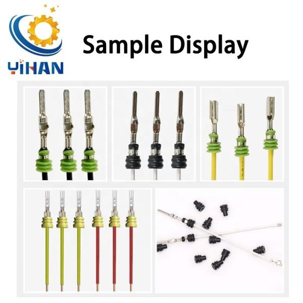 Quality 1.5-10mm Stripping Length Automatic Wire Seal Waterproof Plug Insert Crimping for sale
