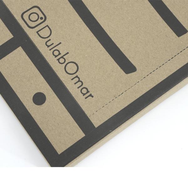 Quality Custom Size Rigid Box Packaging Personalized Recycled Kraft Paper Book Shape for sale