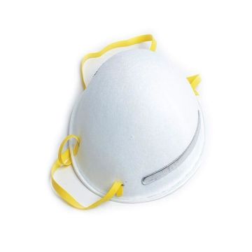 Quality Safety N95 / FFP2 Dust Mask Customized Weight With Two Stapled Head Straps for sale