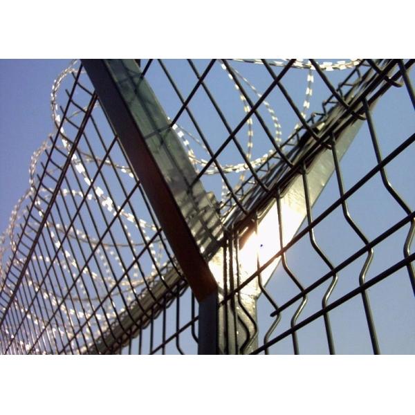 Quality Anti Climb 358 Mesh 50*100mm Airport Security Fencing for sale