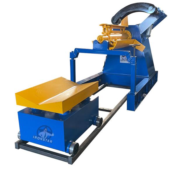 Quality 5 ton automatic hydraulic decoiler machine Hydraulic decoiler | 5 T automatic for sale