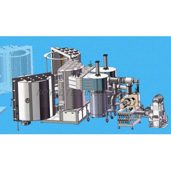 Quality Vacuum Thermal Evaporation System , 2 Doors Thermal Evaporation Coating Unit for sale
