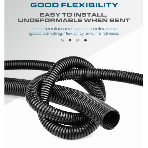 Quality Polyethylene PE Standard Flexible Conduit (UL94-HB), AD7~AD108 Unslitted for sale