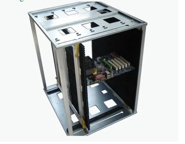 Quality ANSI Standard ESD Pcb Storage Racks Aluminum Plastic Material for sale