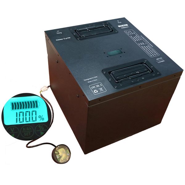 Quality Lifepo4 Golf Cart Lithium Battery Pack 48V 100AH 105AH 200AH With Communication for sale