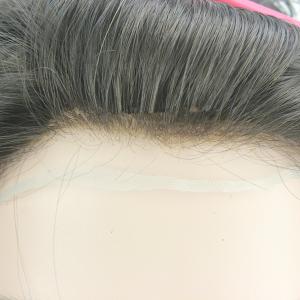 Quality Natural Hairline Human Hair Replacement 8x10 Toupee Hair System for sale