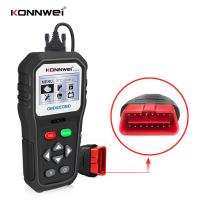 Quality 16 Pin Konnwei Car Diagnostic Scanner One-click I/M Readiness OBD2 Code Reader for sale