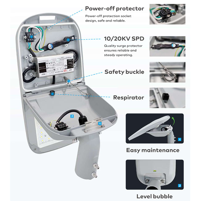 smart control led street light