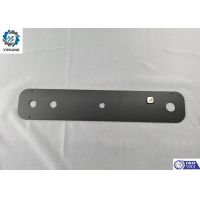 Quality 2.0mm Ral9005 Ground Terminal Button Panel Metal Sheet Bracket Bending Parts for sale