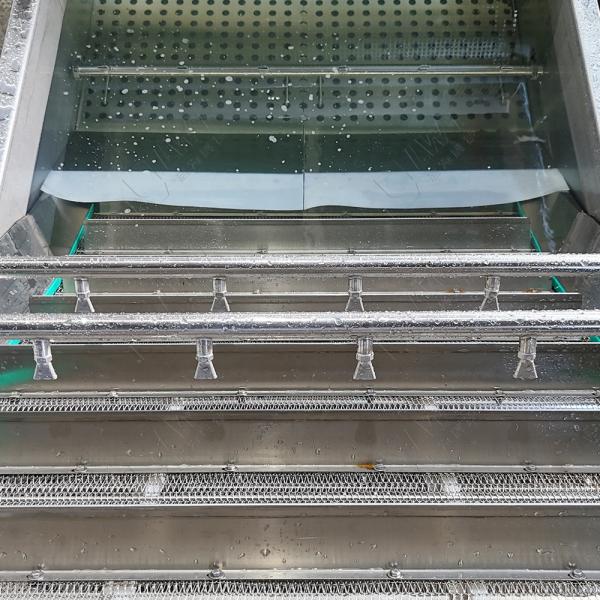 Quality Energy Saving Automatic Pepper Vegetable Washing Machine CE for sale