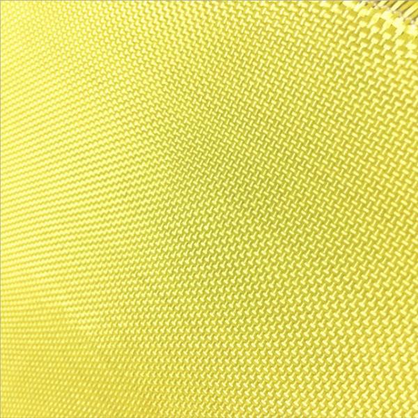 Quality Moisture Resistant Kevlar Woven Fabric Fireproof 410gsm Aramid Material for sale