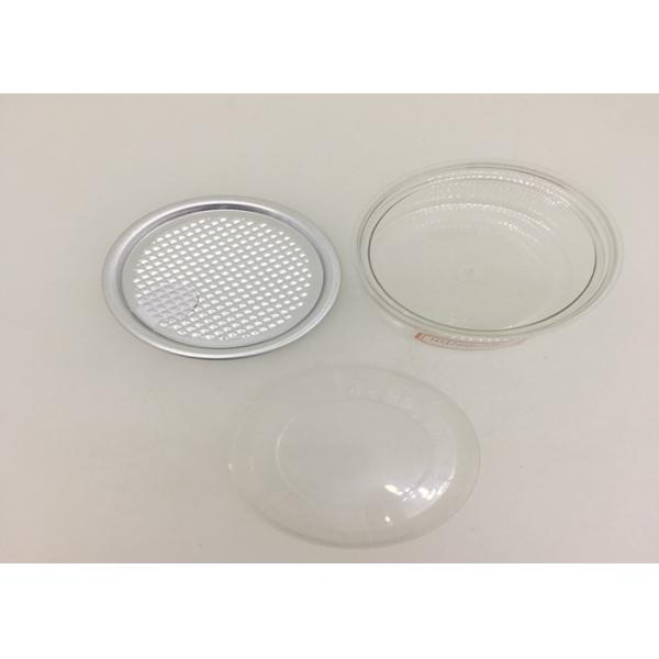 Quality 100ml Clear Plastic Cylinder For Dry Fruit / Nut BPA Free Leak Proof for sale