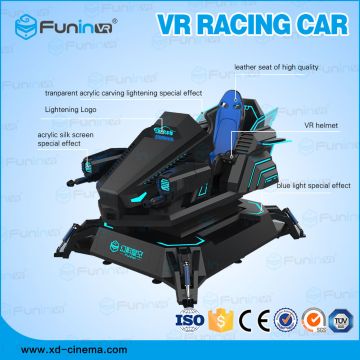 Quality 1 Player 100% Electric System 9D VR Car Racing Simulator In Theme Park for sale