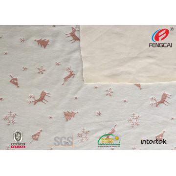 Quality Diamond Check Printed Warp Knitting Polyester Velvet Fabric For Furnure for sale