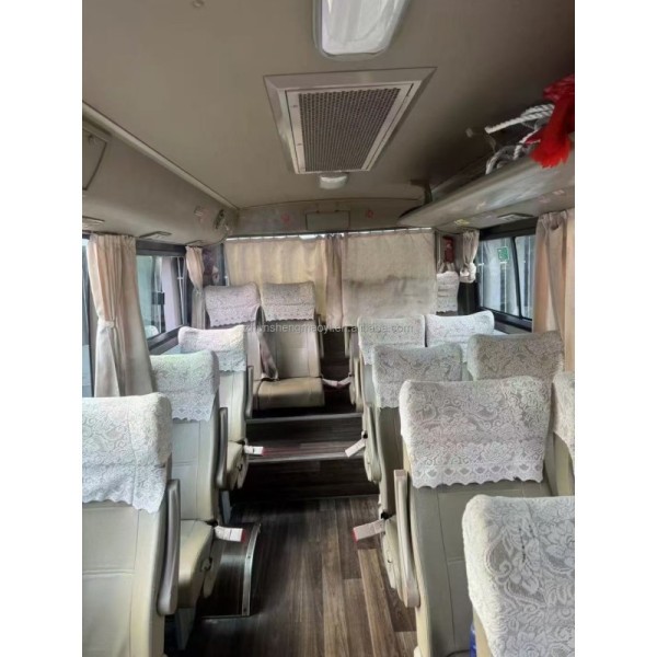 Quality Small Reception Group Tours Classic Mini Bus with Manual Transmission for sale