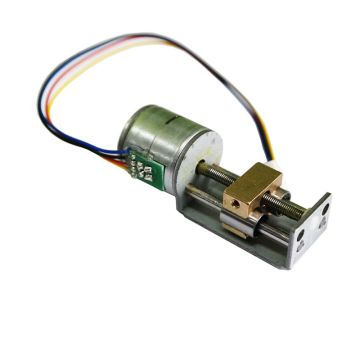 Quality Step Angle 18° Copper Slider Linear Stepper Motor Dia 20mm With 1kg Thrust for for sale