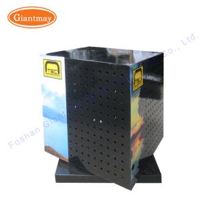 Quality Pegboard Countertop Spinner Display Rack With Hooks for sale