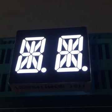 Quality Ultra Bright White 0.54" 14 Segment Led Display Dual Digit common anode For for sale