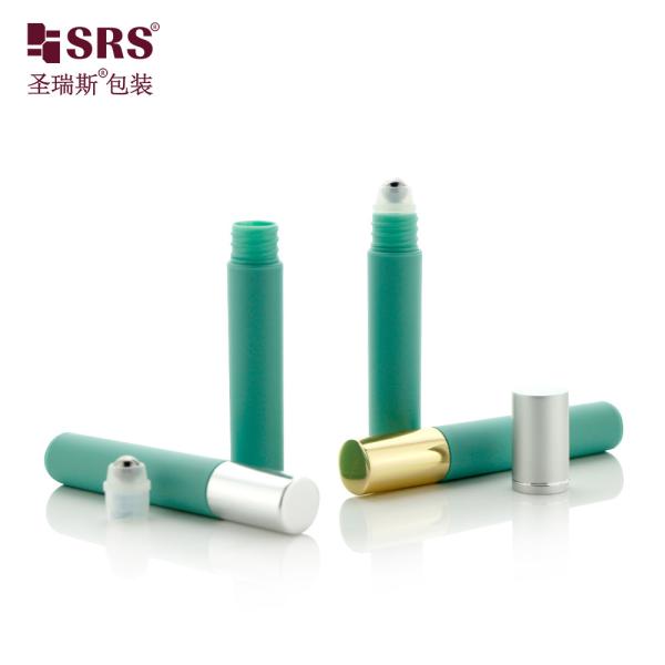 Quality 7ml Pocket Mini Plastic Roller Ball Skincare Serum Liquid Roll On Applicator for sale
