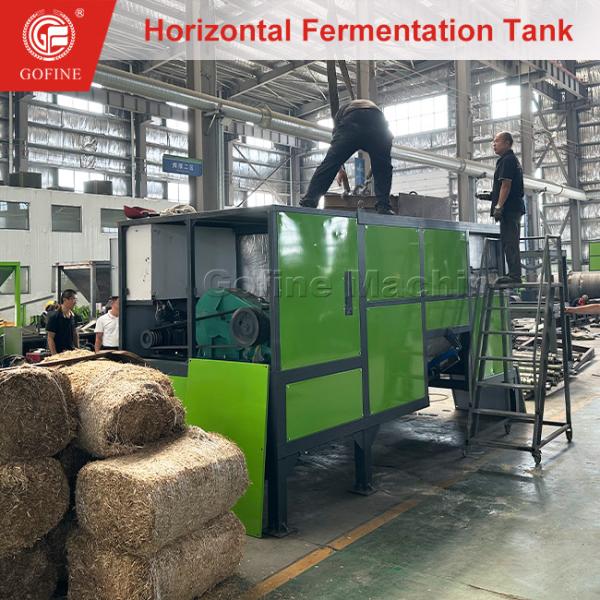Quality Manure High Temperature Aerobic Fermentation Reactor Small Occupy Space for sale