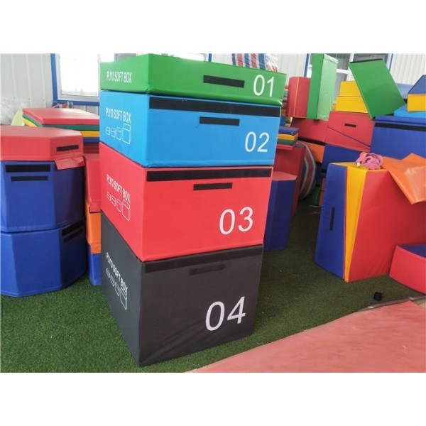 Quality Progressive Software Four-Level Modular Ladder Square Skip Box for Gymnastics for sale